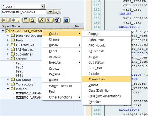 Creation Of Selection Screen Variant In Module Poo SAP Community