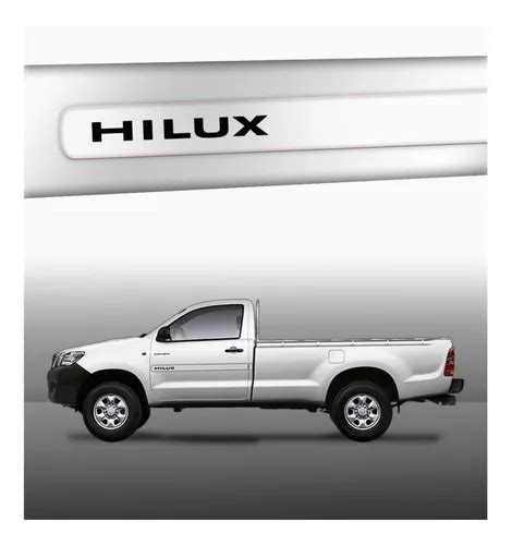 Adesivo Friso Resinado Alto Relevo Toyota Hilux Cs Ca Cor