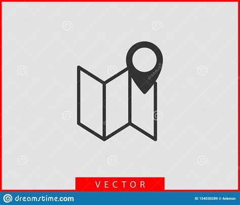 Iconos Del Mapa Indicador Del Marcador Icono Del Vector De La Ubicaci N