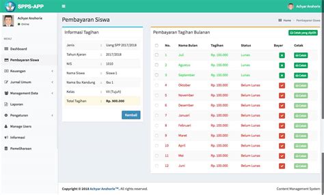Contoh Web Inventaris Sekolah Actionbap