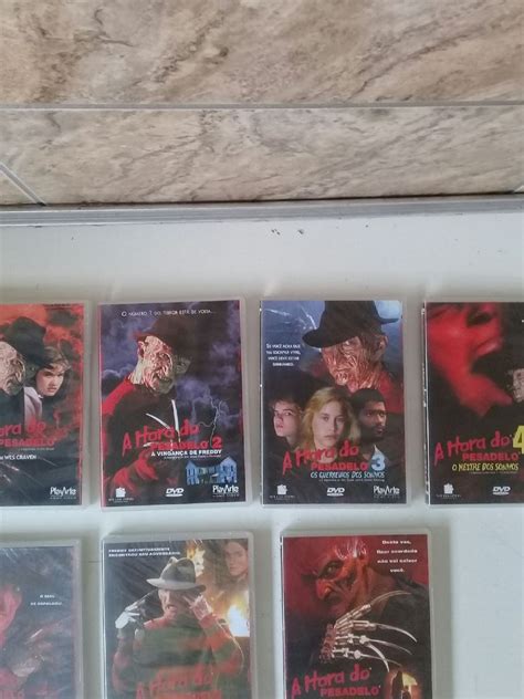 Estou Vendendo A Cole O Completa Em Dvd Do Filme A Hora Do Pesadelo