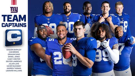 Notebook Giants Vote Team Captains For Season