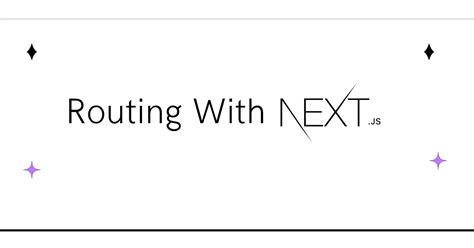 routing in next js