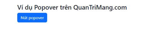 B I Popover Trong Bootstrap Quantrimang