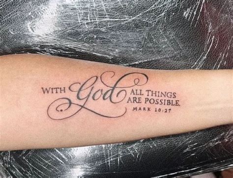 Beautiful Bible Verse Tattoos For Inspiration In