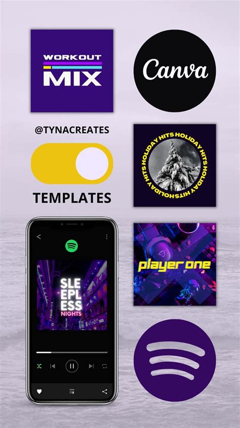 Free Templates Canva Templates Spotify Cover Templates Free