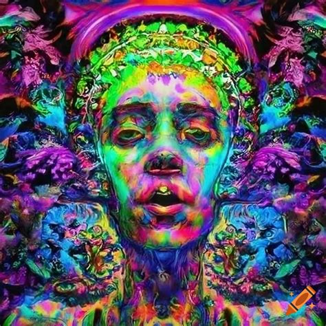 Psychedelic Album Cover On Craiyon