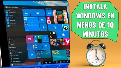 Cómo instalar Windows 10 desde cero Con todos los Programas en menos de