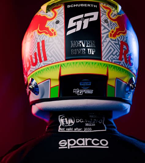 Sergio Perez S First Red Bull Helmet