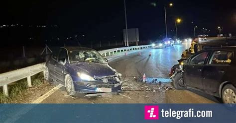 Aksident në Prizren me katër të lënduar dy prej tyre zyrtarë policorë