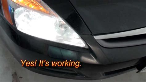 2016 Honda Accord Headlight Bulb Low Beam