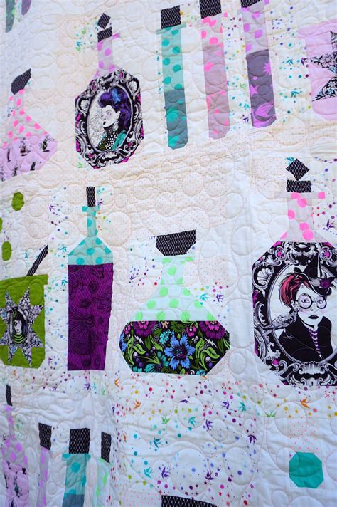 Freespirit Fabrics Tula Pink Deja Vu Nightshade The Still Room Quilt Kit