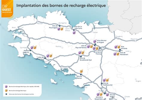 Les bornes de recharge électrique Direction interdépartementale des