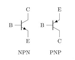 Draw The Circuit Symbols For P N P And N P N Transistors