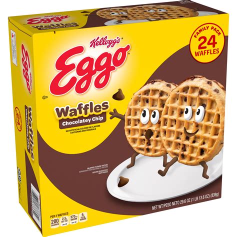 How Many Carbs In A Kelloggs Chocolate Chip Waffle Uncovering The