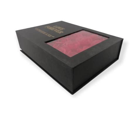 Caja de Joyería con 12 Rosas de jabón Best Wishes caja para regalo