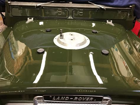 Fitting The Spare Wheel Bracket To Bonnet Land Rover UK Forums