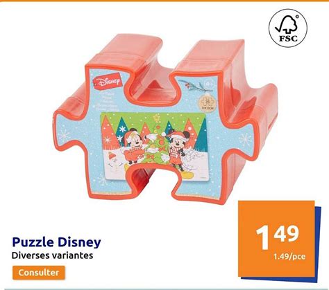 Promo Puzzle Disney Chez Action Icatalogue Fr