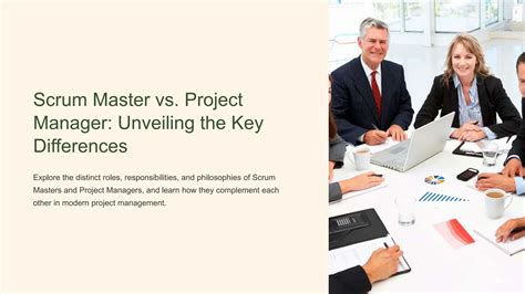 Scrum Master Vs Project Manager Unveiling The Key Differences Pptx