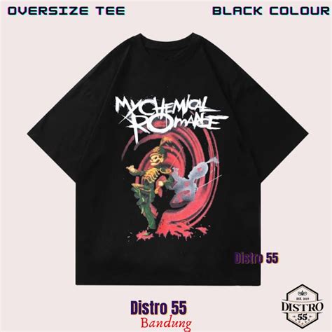 Jual Kaos My Chemical Romance Black Oversize Distro Bandung