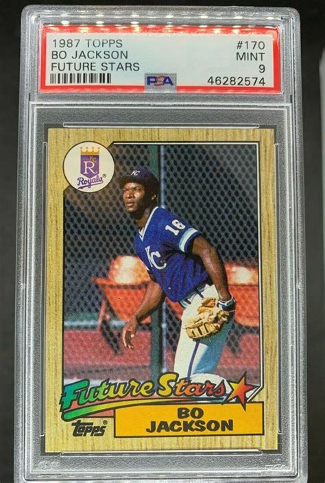 Auction Prices Realized Baseball Cards Topps Bo Jackson Future Stars