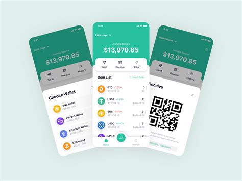 Crypto Wallet Multichain App Flutter By Blockyfy CodeCanyon