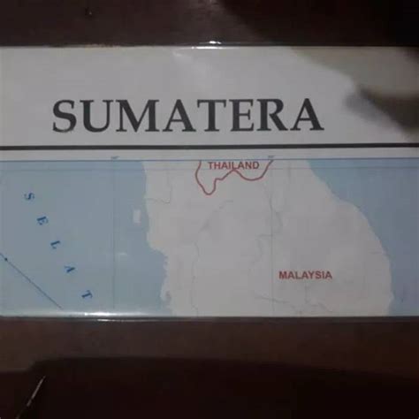 Jual Peta Pulau Sumatera Lipat Shopee Indonesia