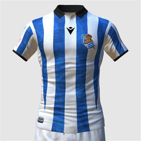Real Sociedad X Macron New Concept Kit FIFA 23 Kit Creator Showcase