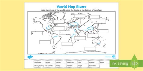 Mountain Ranges Of The World Map Labeled