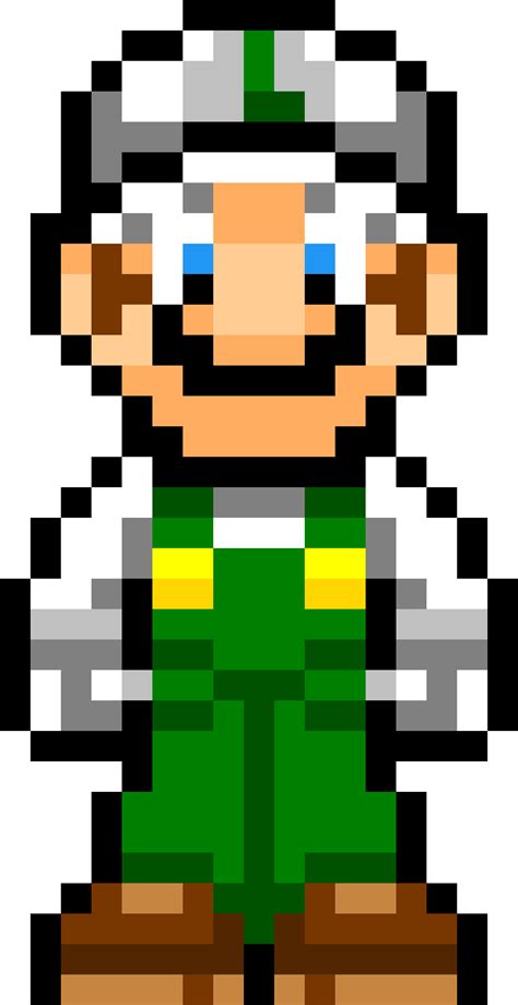 Editing Fire Luigi Base Free Online Pixel Art Drawing Tool Pixilart