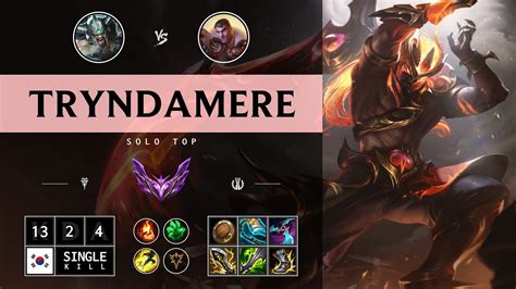 Tryndamere Top Vs Jayce Kr Master Patch Youtube