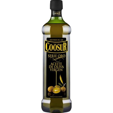 Comprar Aceite De Oliva Virgen Serie Oro Botella 1 L COOSUR