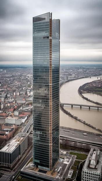 El Nuevo Edificio Es El Edificio M S Alto Del Mundo Foto Premium