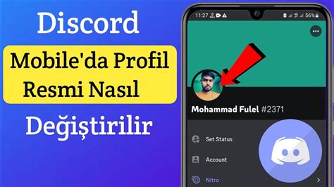 Discord Mobile 2023 te Profil Resmi Nasıl Değiştirilir Yeni güncelleme