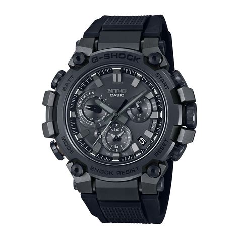 Reloj G SHOCK MTG B3000B 1A Resina Acero Hombre Negro Btime