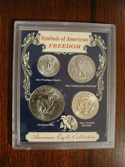 SYMBOLS OF AMERICAN FREEDOM AMERICAN EAGLE COLLECTION NICE For Sale