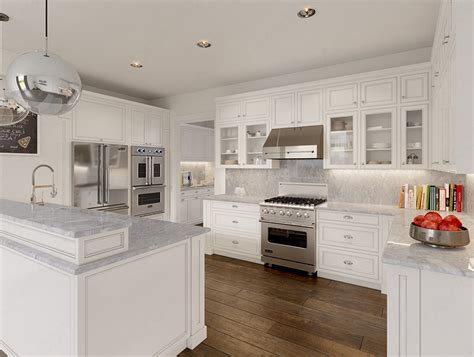 Best Granites For Pairing With White Cabinets Marble