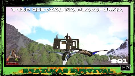 ARK Survival Evolved Trap Quetzal On The Platform TUTORIAL 01