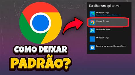 Como Tornar O Google Chrome Navegador Padr O No Windows Tutorial