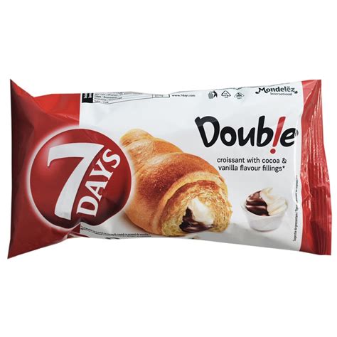 7Days Croissant Cu Crema Cu Cacao Si Aroma De Vanilie 60g Mega Image