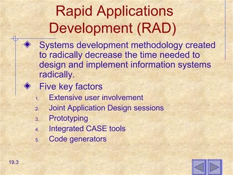 Chapter Rapid Application Development Ppt