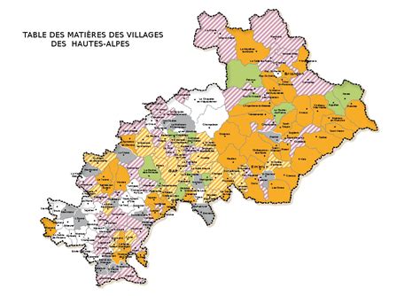 Décrypter 32 imagen carte des hautes alpes avec villes fr