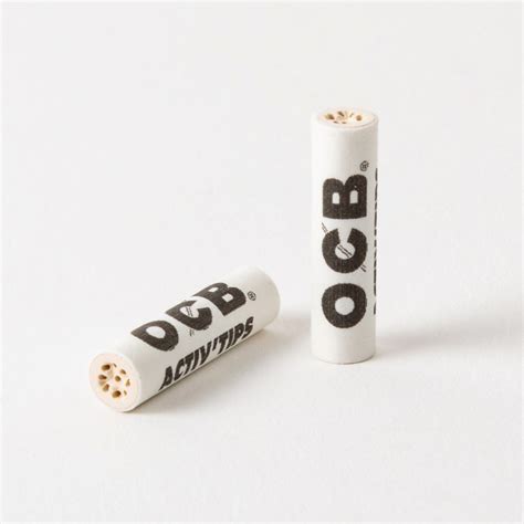 OCB Activ Tips Slim Activated Charcoal Filters 50 Filters Smoking