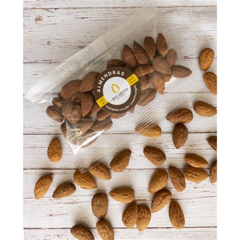 Almendra Tostada Con Piel 30 G El Bucarito