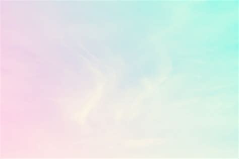Fondo Pastel De Color Abstracto Un Cielo Suave Con Fondo De Nubes En