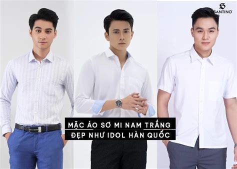 Các Mẫu Áo Sơ Mi Trắng Nam Đẹp Sự Lịch Lãm Và Tinh Tế LYTA HOUSE