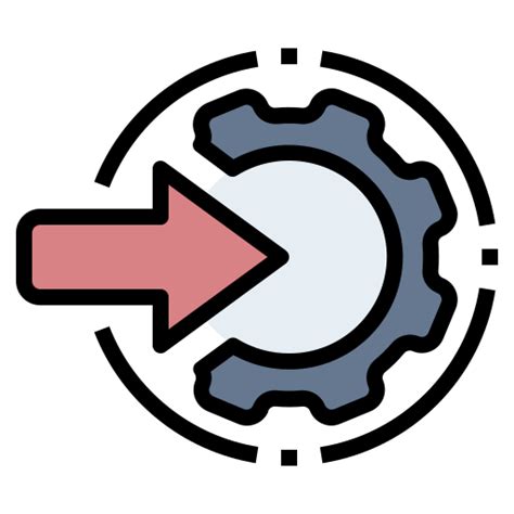 Input Generic Outline Color Icon