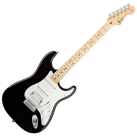Fender Standard Stratocaster HSS MN Black Gear4music