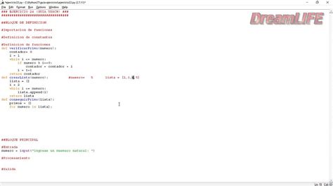 ejercicio python encontrar numeros primos entre 1 y un numero dado youtube