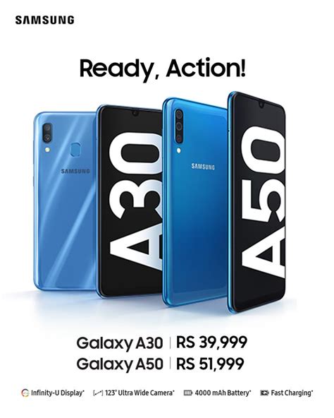 Samsung Adds Galaxy A10 In A Series Lineup With A30 And A50 INCPak